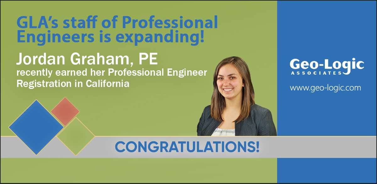 GLA Congratulates Jordan Graham, PE for earning her Professional ...