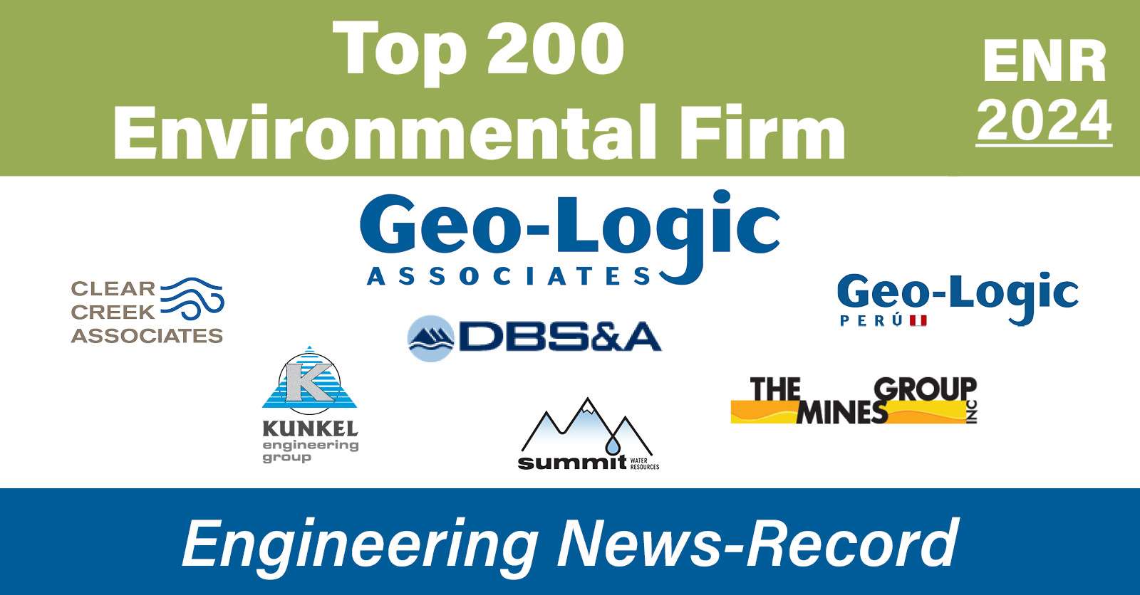 ENR Top Environmental Firm – Geo-Logic Associates